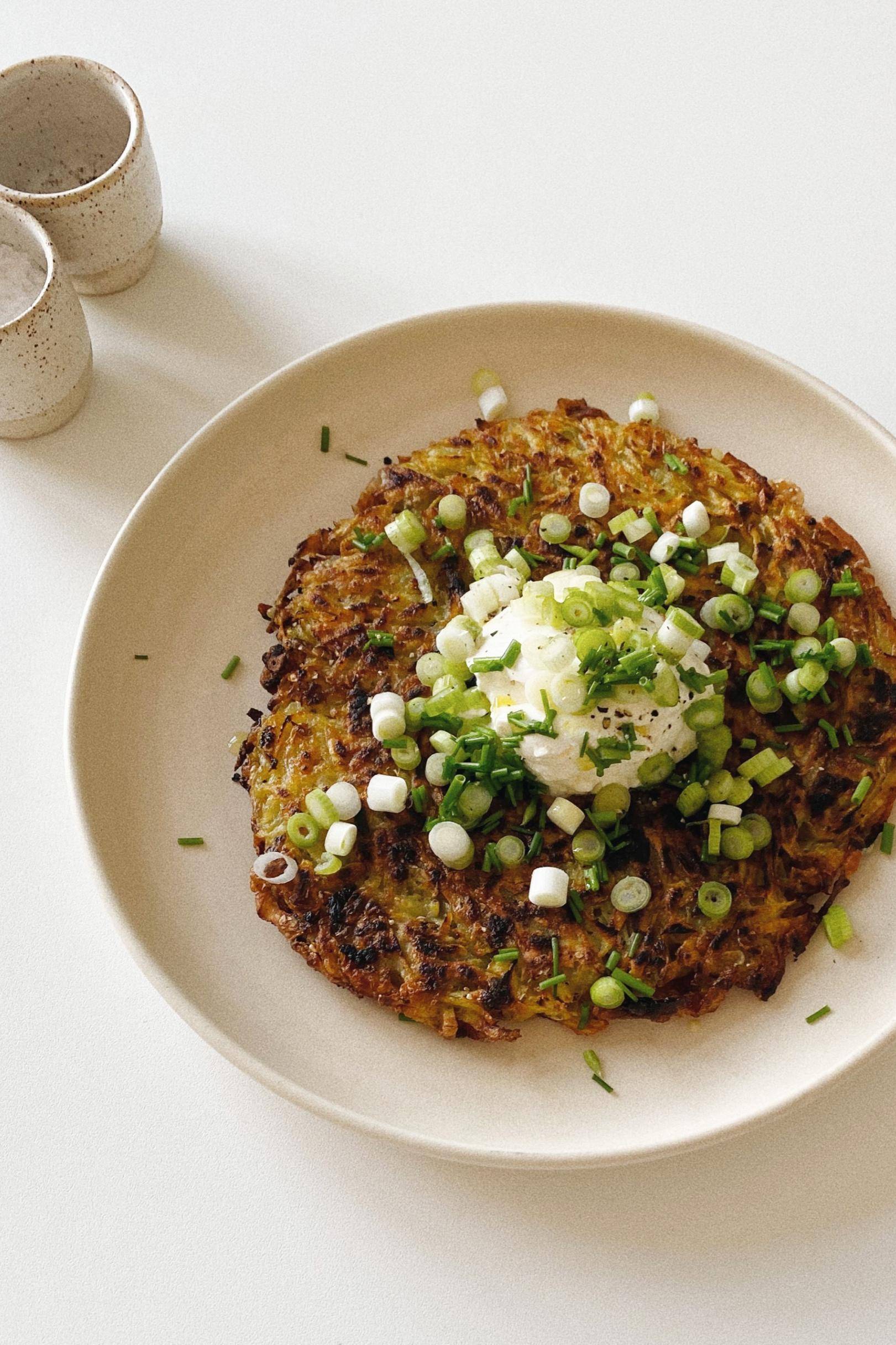Knuspriges Käse Rösti Rezept | Happy Plates